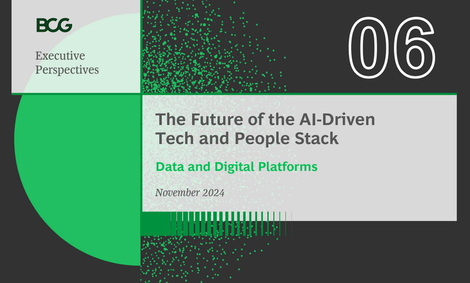 BCG – The Future of the AI-Driven Tech and People Stack: Data and ...