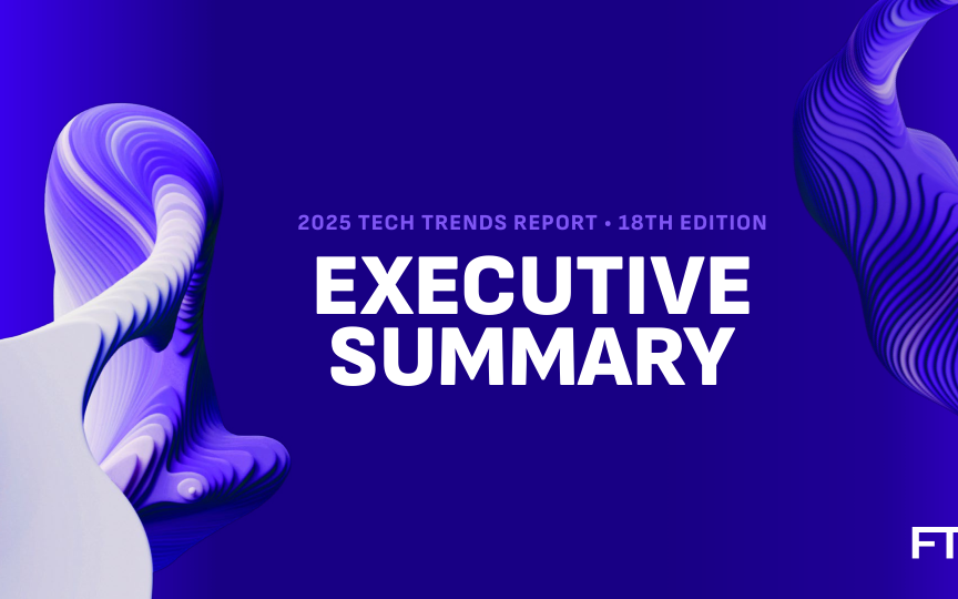 FTSG - Tech Trends Report 2025. Executive Summary, 2025, FTSG, Март ...