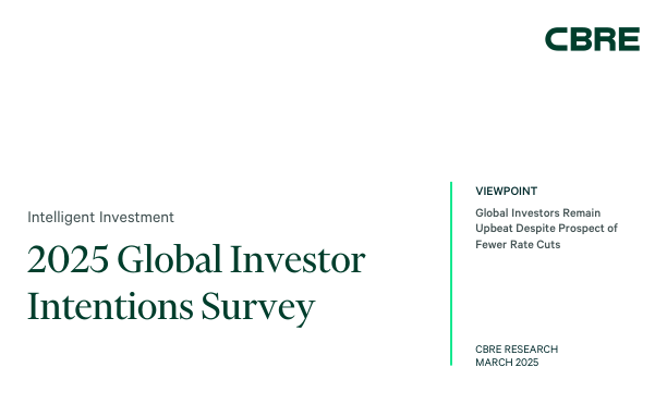 CBRE – Global Hotel Investor Intentions Survey, 2025, CBRE, Март 2025 – TrendWave.io