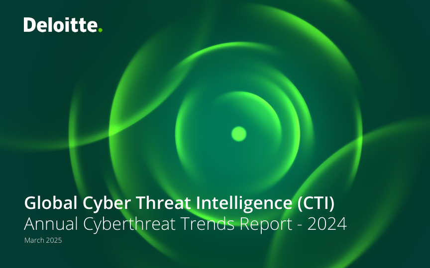 Deloitte – Global Cyber Threat Intelligence Annual Cyberthreat Trends ...